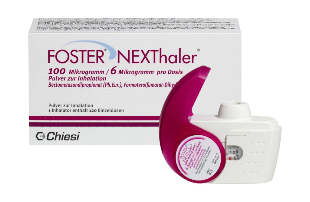Foster Nexthaler 100/6 - The Yellow Pharmacy